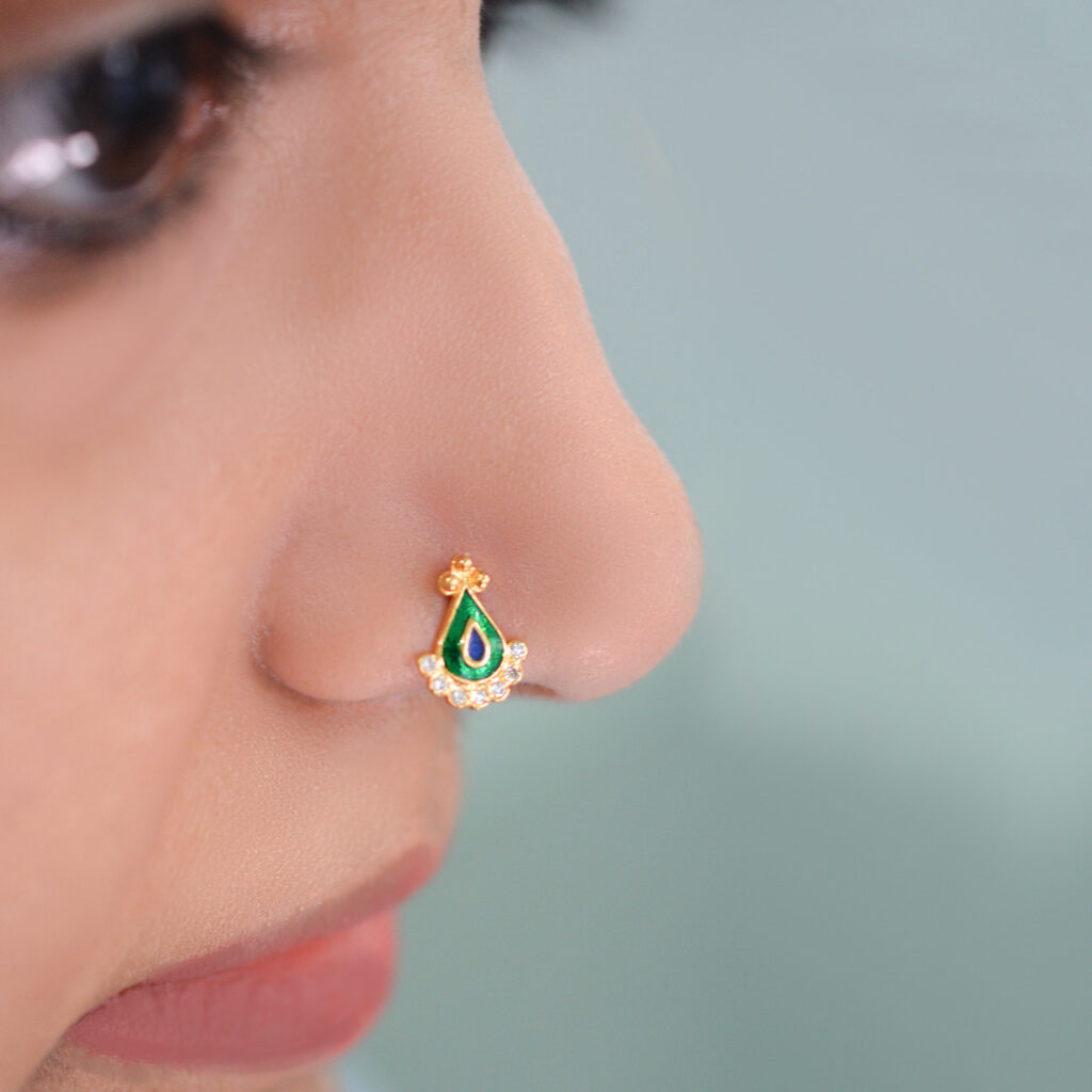 Beautiful Simple and Traditional Nose Rings for Modern Indian Women