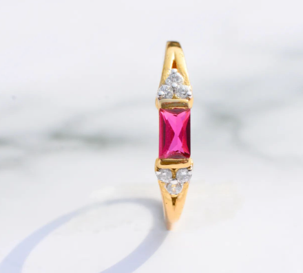 Shine Bright With Elegant Daily Use Ring Design - Dishis Jewels