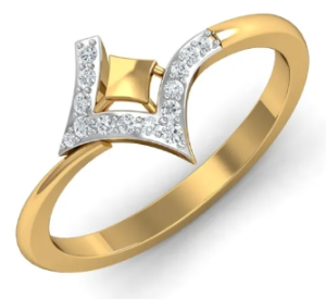Shine Bright With Elegant Daily Use Ring Design - Dishis Jewels