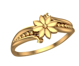 Shine Bright With Elegant Daily Use Ring Design - Dishis Jewels