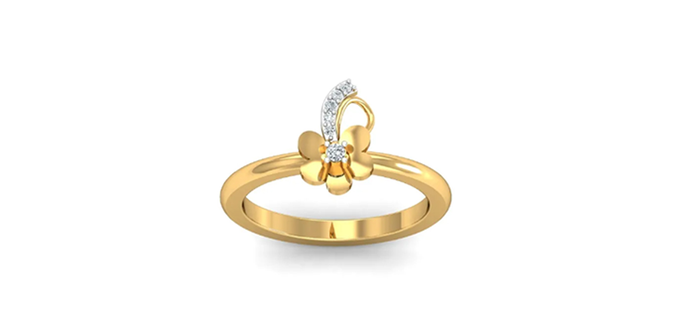 Shine Bright With Elegant Daily Use Ring Design - Dishis Jewels