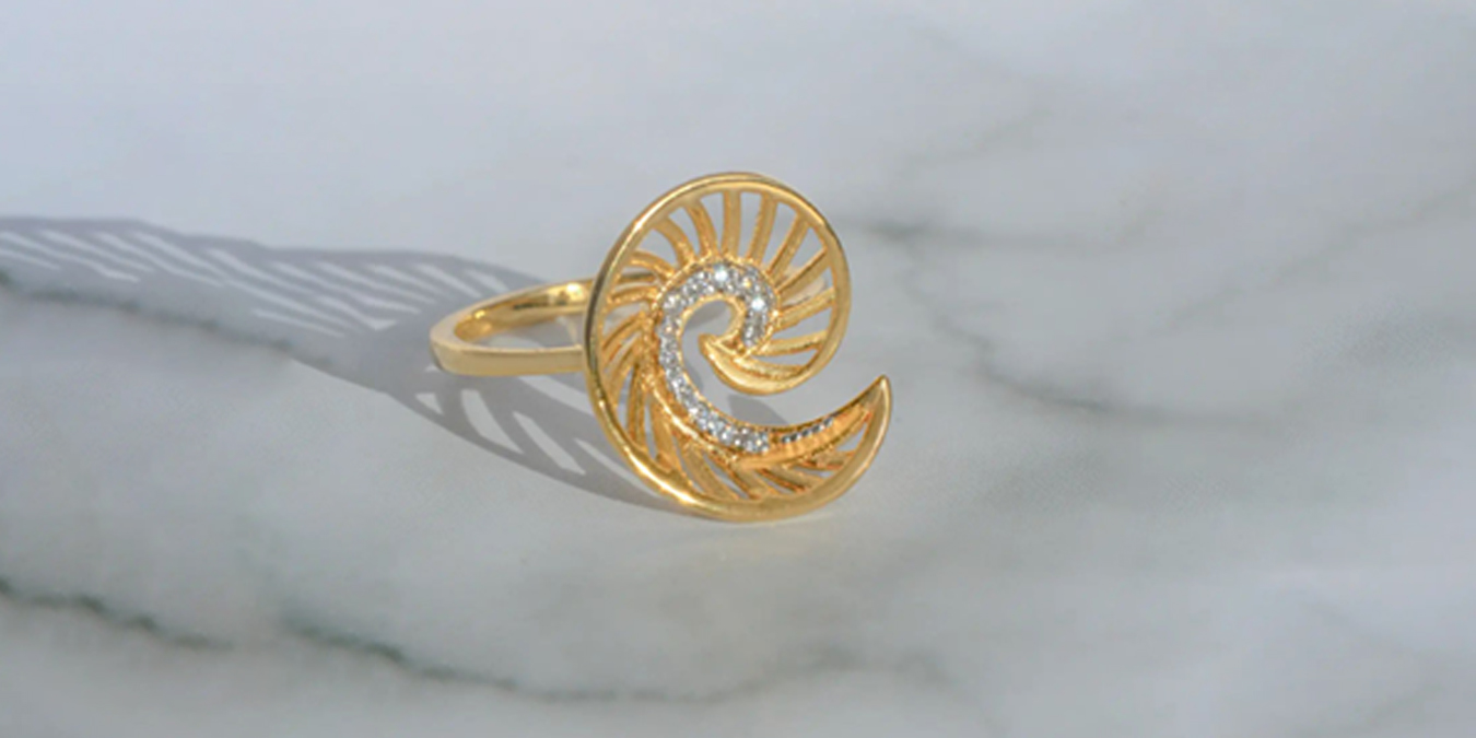 Shine Bright With Elegant Daily Use Ring Design - Dishis Jewels