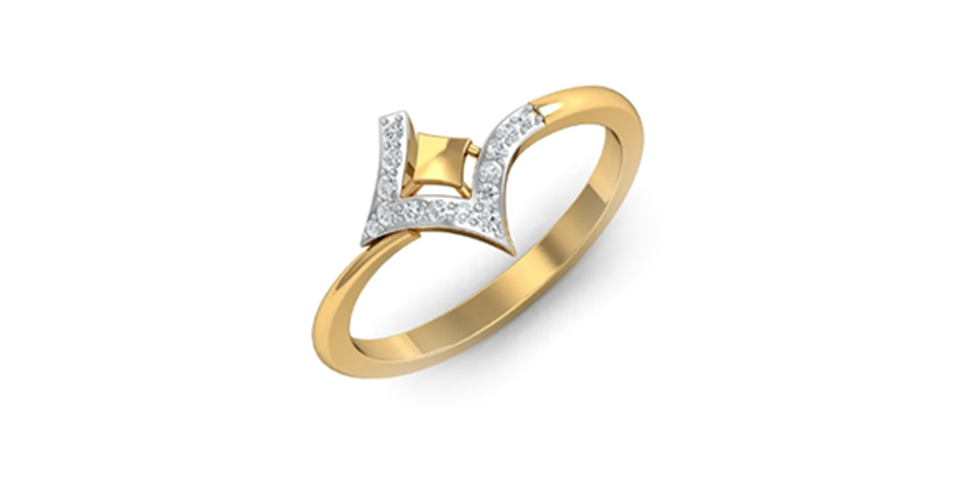 Shine Bright With Elegant Daily Use Ring Design - Dishis Jewels