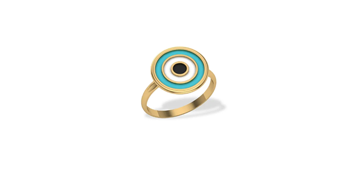 How to Make a Custom Eye Ring design with Gold- Dishis Jewels