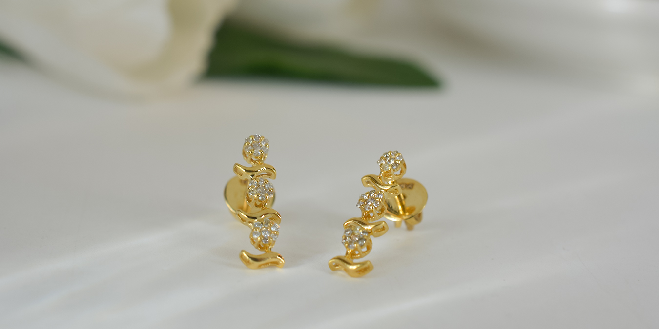 Latest Earrings for Men and Women At Dishis Jewels