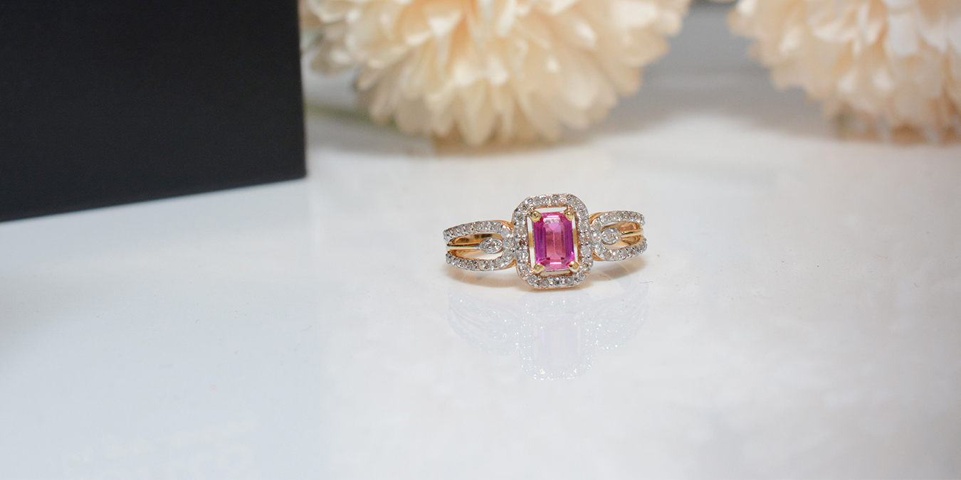 Shine Bright With Elegant Daily Use Ring Design - Dishis Jewels