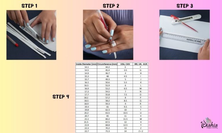 How to Measure Your Ring Size at Home - DishiS Designer Jewellery