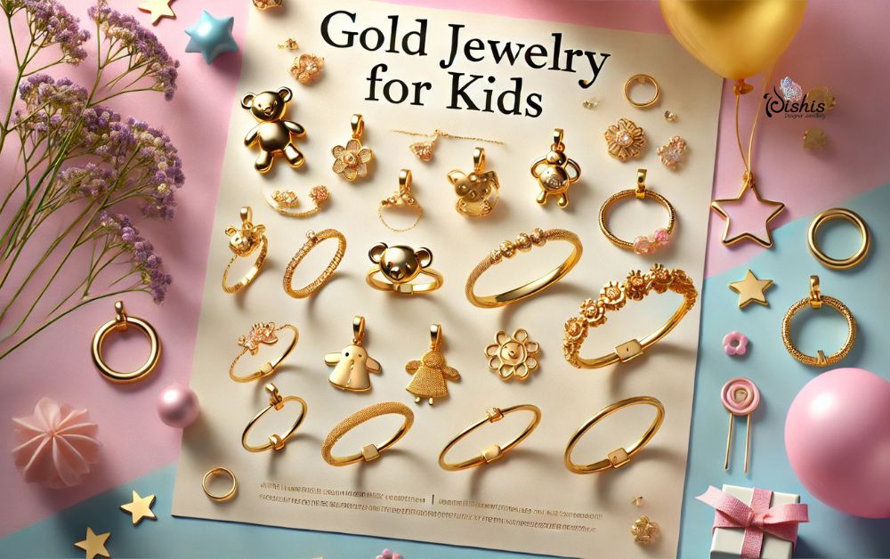 Gold Jewelry Ideas for Kids Milestone Celebrations - DishiS Designer ...