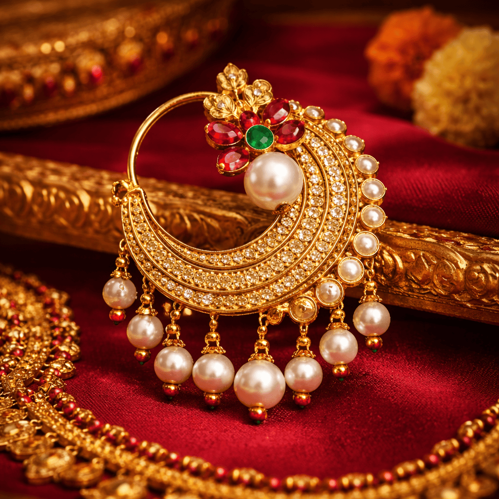 Top 5 Stylish Pure Gold Nose Pin Designs You’ll Love to Wear - DishiS ...