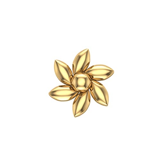 Top 5 Stylish Pure Gold Nose Pin Designs You’ll Love to Wear - DishiS ...