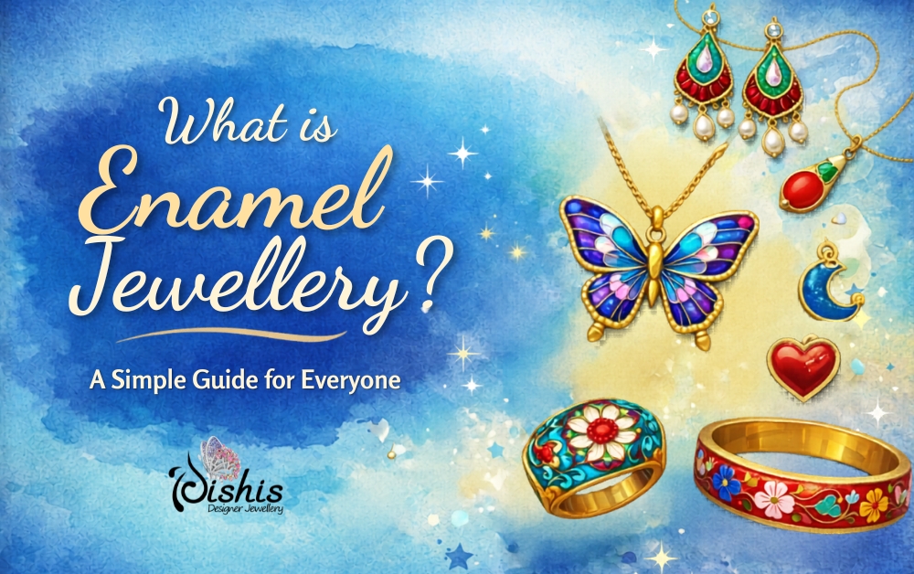 What is Enamel Jewellery? A Simple Guide for Everyone - DishiS Designer ...