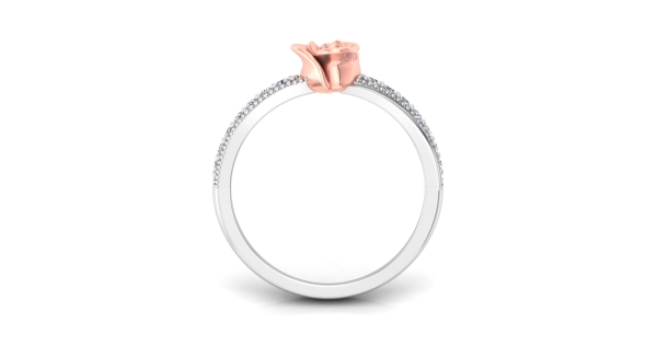 Shristi Diamond Ring | Diamond Ring Store | Dishis Designer Jewellery