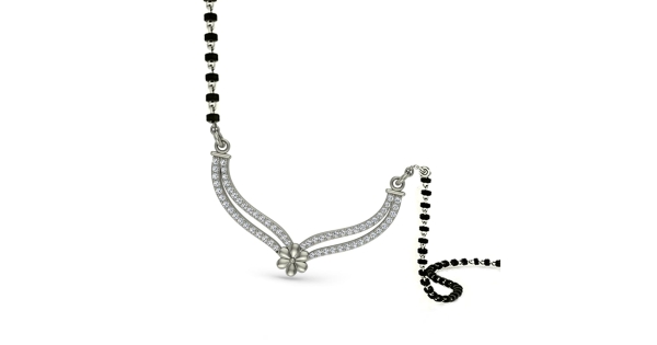 Graceful Bonnie Diamond Mangalsutra: A fusion of tradition and luxury ...