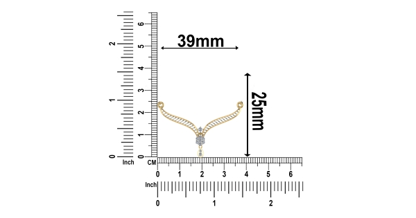 Srishti Yellow Gold Diamond Mangalsutra | Buy Diamond Mangalsutra online