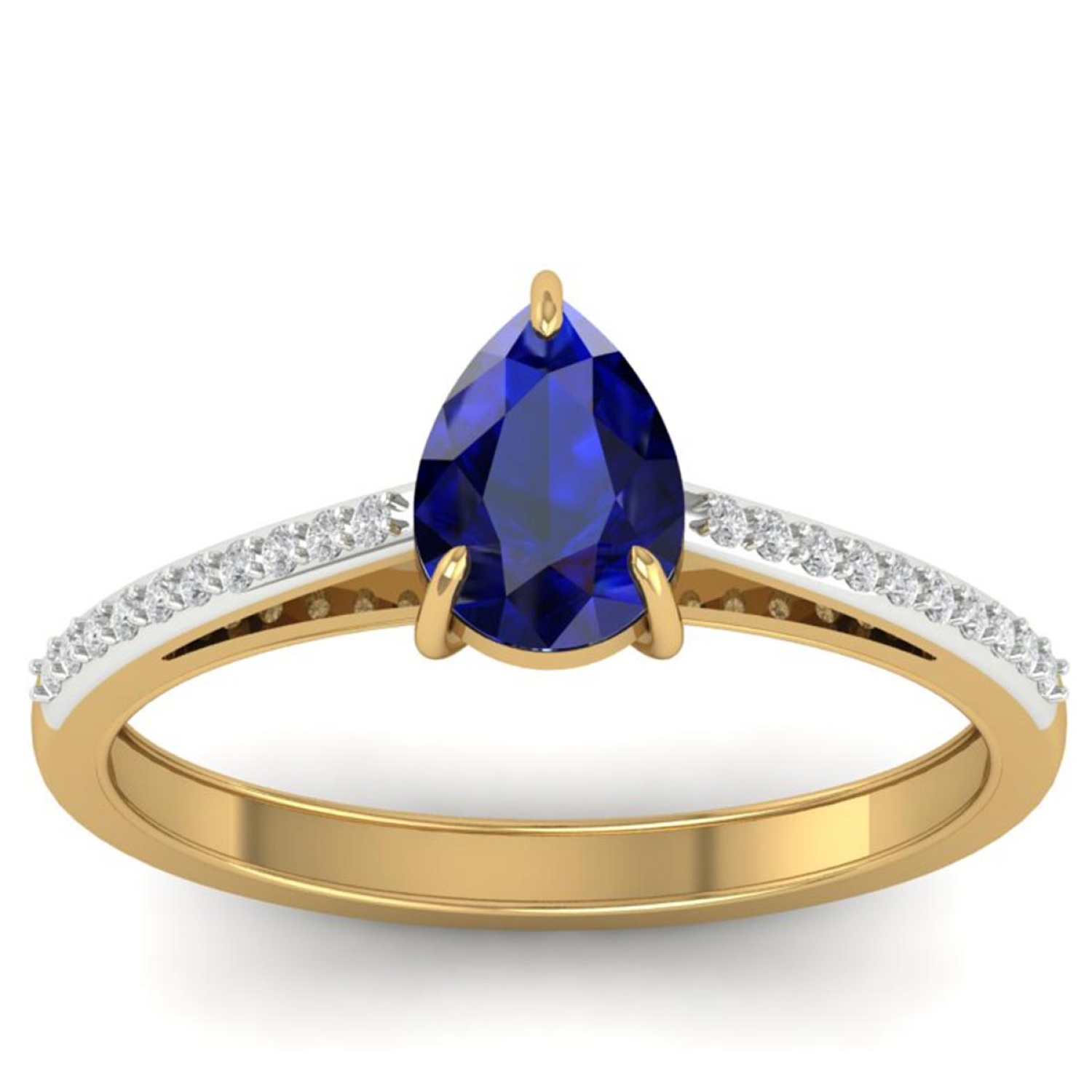 Alisa Diamond Ring Online Jewellery Shopping India | Dishis Designer ...