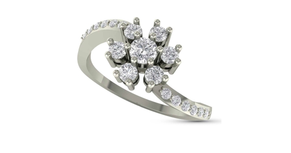Neelami Diamond Ring Online Jewellery Shopping India | Dishis Designer ...