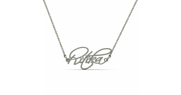 Ritika name pendant store