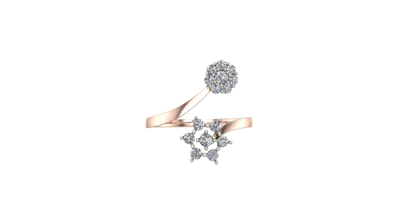 Emery Diamond Ring Online Jewellery Shopping India | Dishis Designer ...