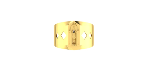 Lord Balaji Gold design Ring For Men crafted in 14k/18k Yellow Gold ...