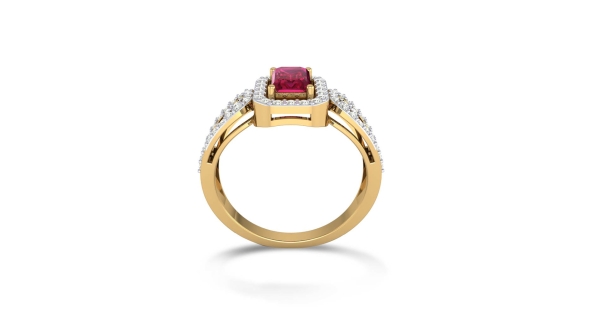 Reid Diamond Ring Online Jewellery Shopping India | Dishis Designer ...